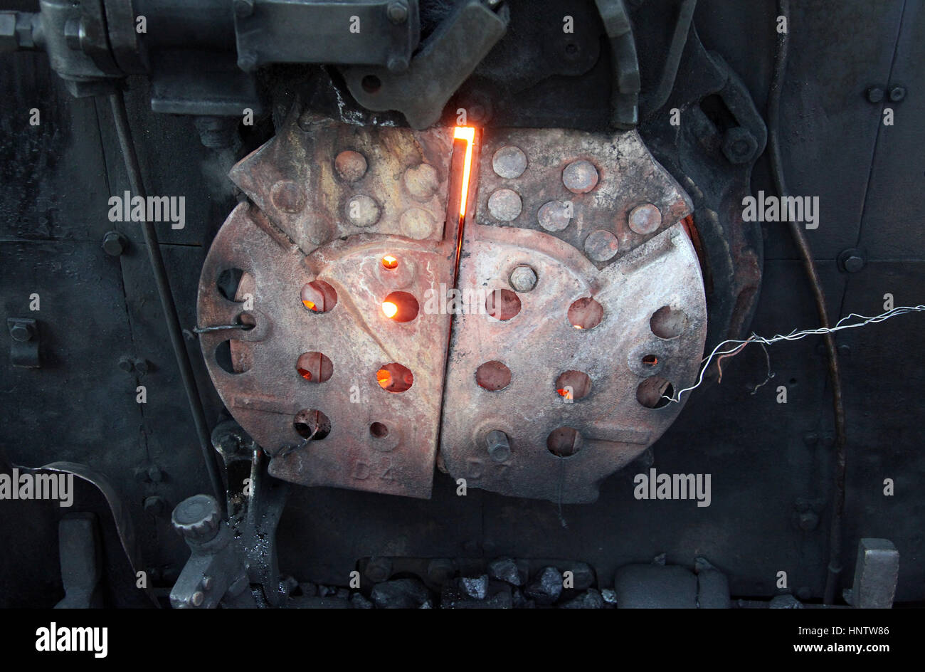 Locomotive firebox hi-res stock photography and images - Alamy