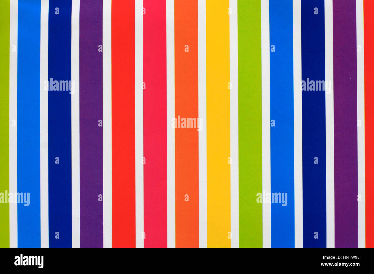 rainbow colored stripped paper Stock Photo - Alamy