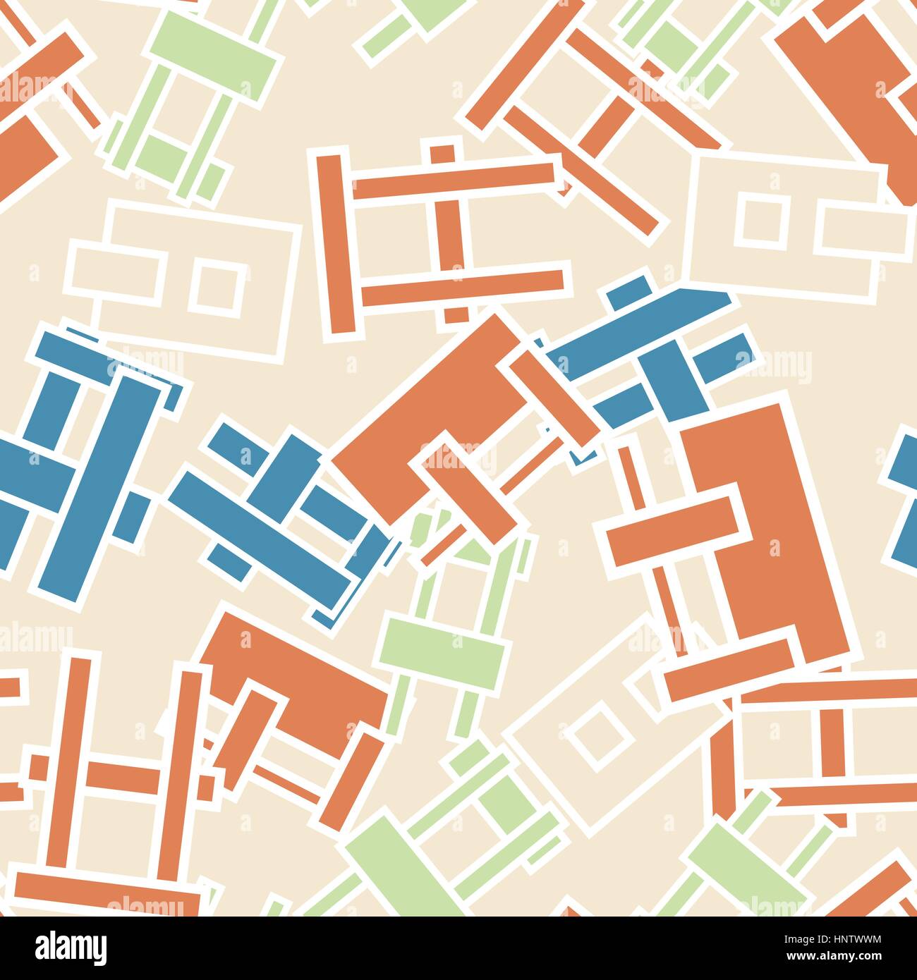 Stylized letter A seamless pattern. Abstract letters background. Vector ...