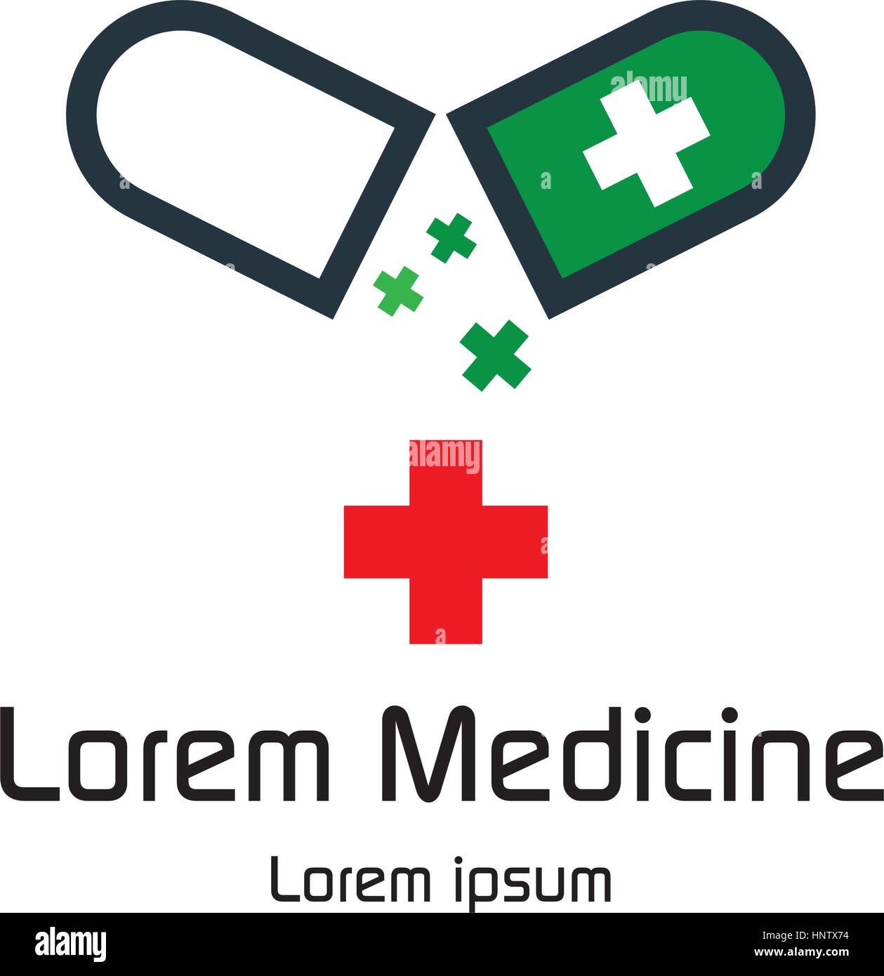 Drug Capsule Logo Design. Eps 8 supported Stock Vector Image & Art - Alamy