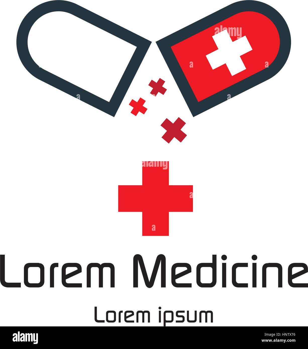 Drug Capsule Logo Design. Eps 8 supported Stock Vector Image & Art - Alamy