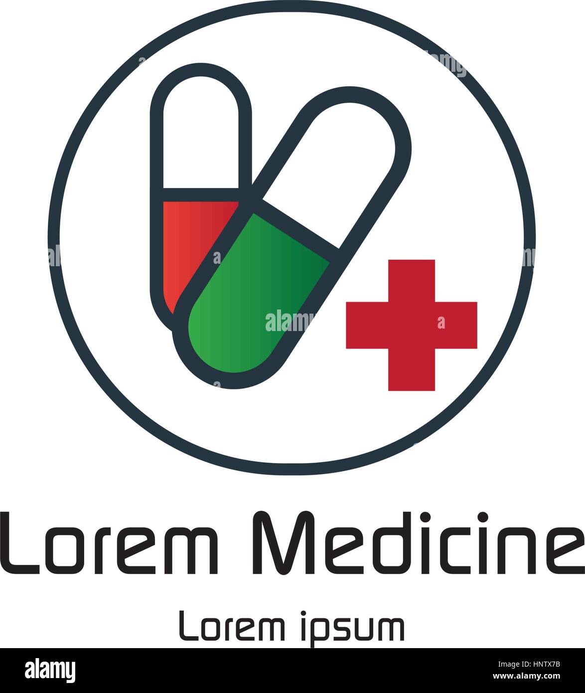 Drug Capsule Logo Design. Eps 8 supported Stock Vector Image & Art - Alamy