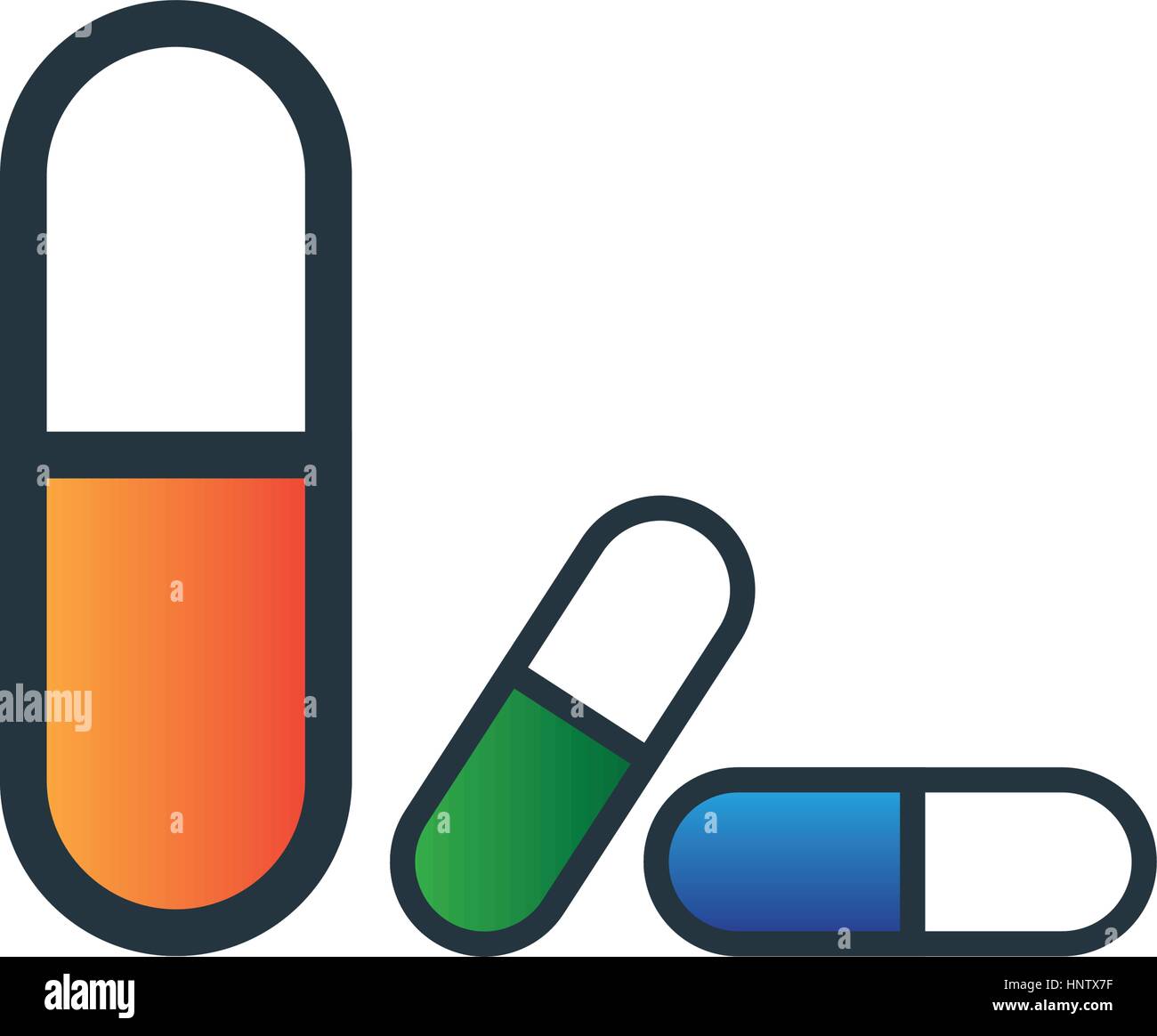 Drug Capsule Icon Design. Eps 8 supported Stock Vector Image & Art - Alamy