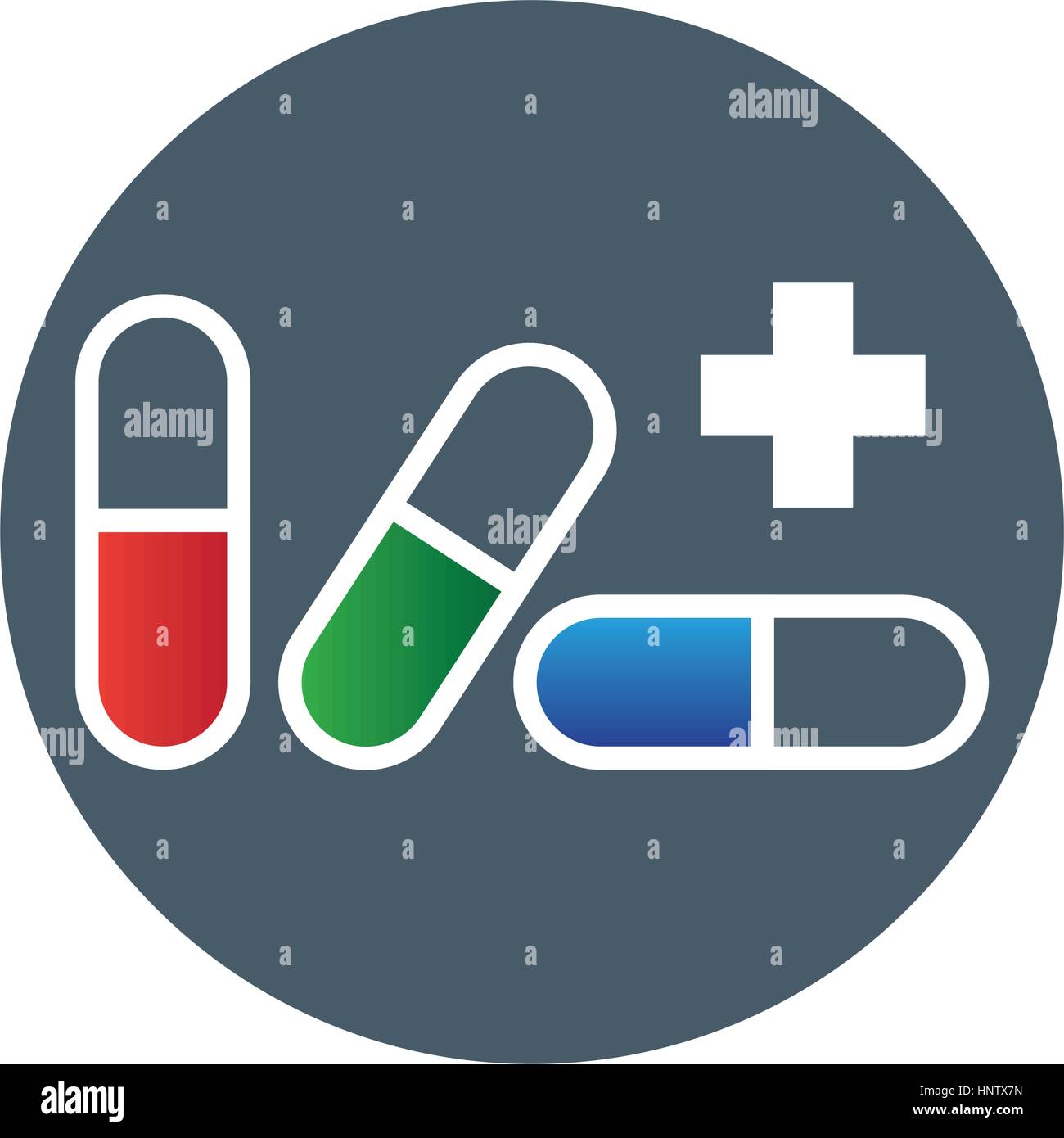 Drug Capsule Icon Design. Eps 8 supported Stock Vector Image & Art - Alamy
