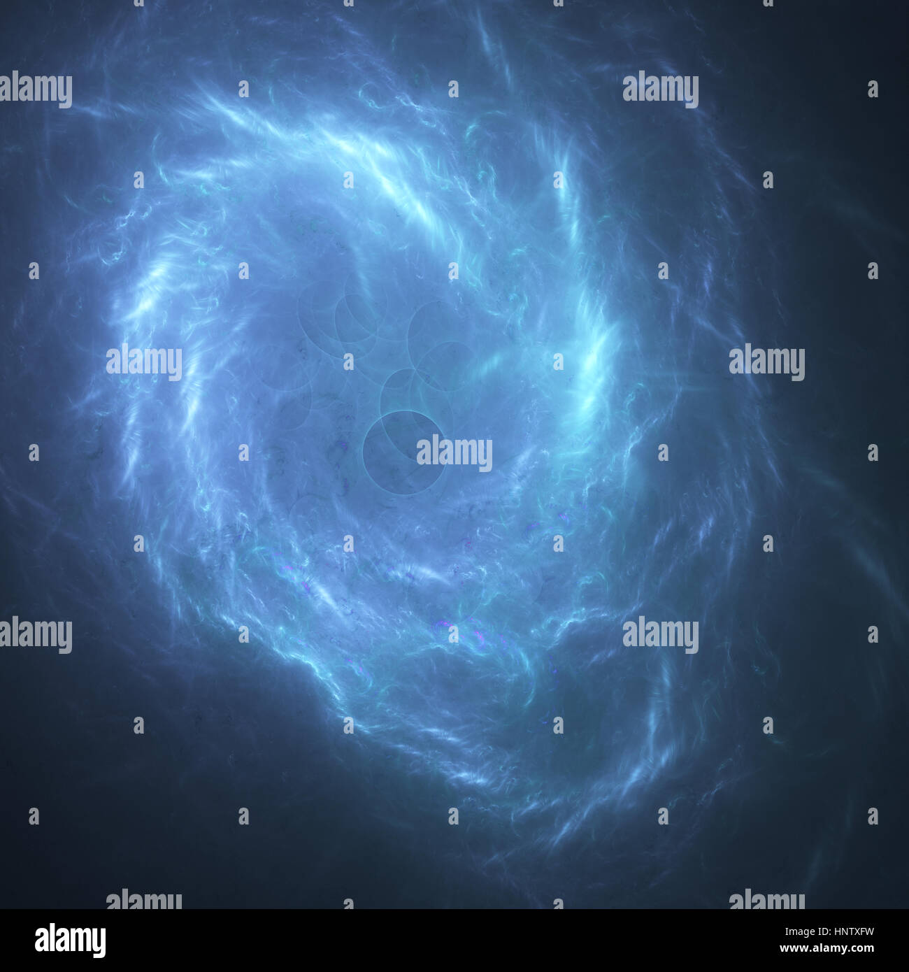 glowing blue curved lines over dark Abstract Background space universe ...