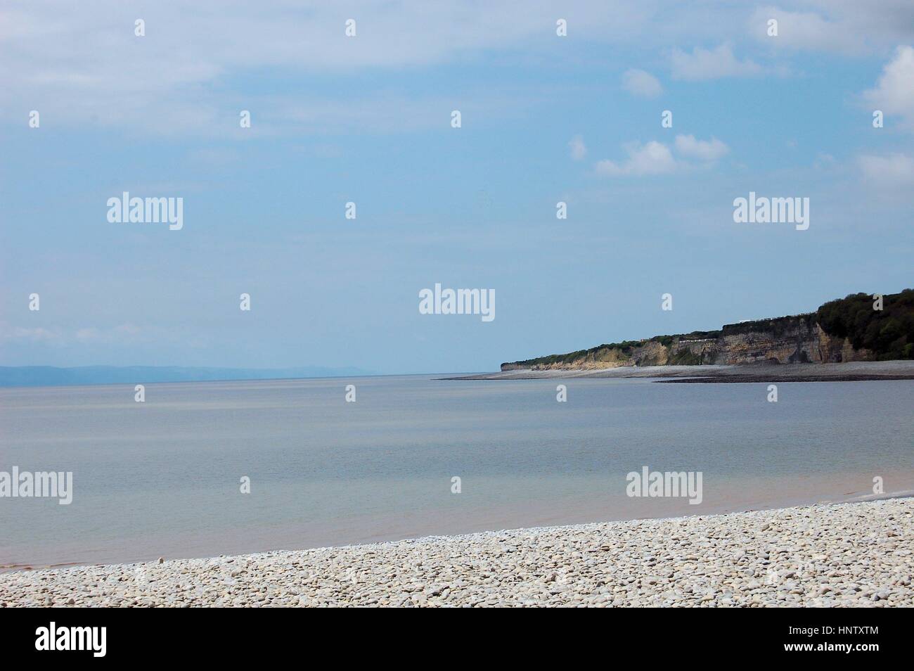 Cold Knapp Beach, Barry, South Glamorgan, Wales/Cymru, UK Stock Photo ...