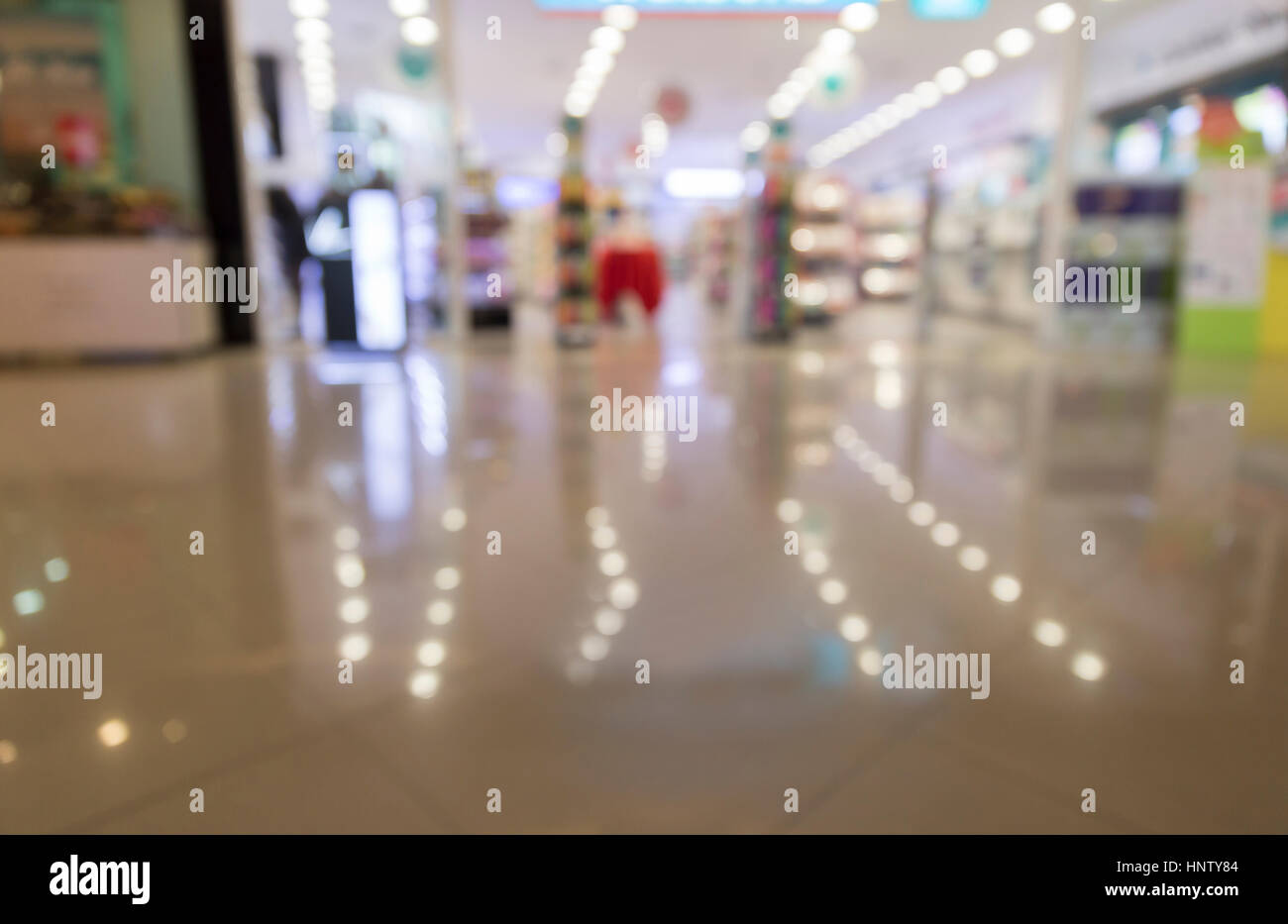 Shopping mall blur background hi-res stock photography and images - Alamy