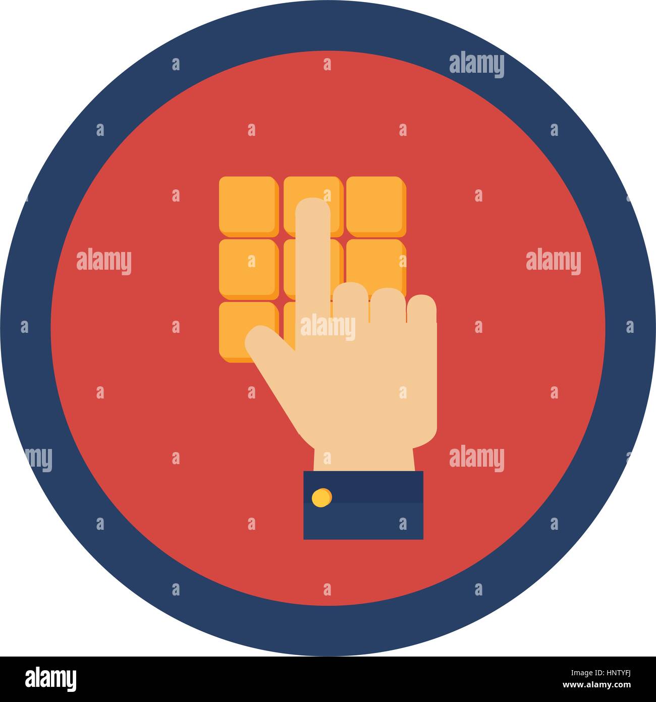 Typing code vector vectors hi-res stock photography and images - Alamy