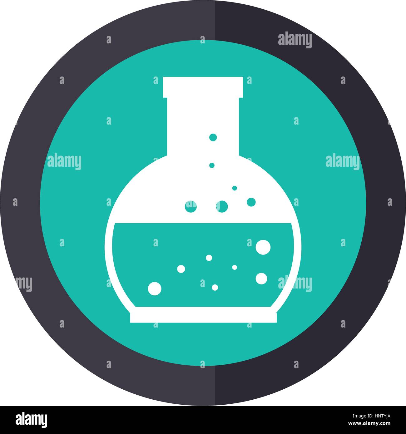 Glass circular beaker hi-res stock photography and images - Alamy