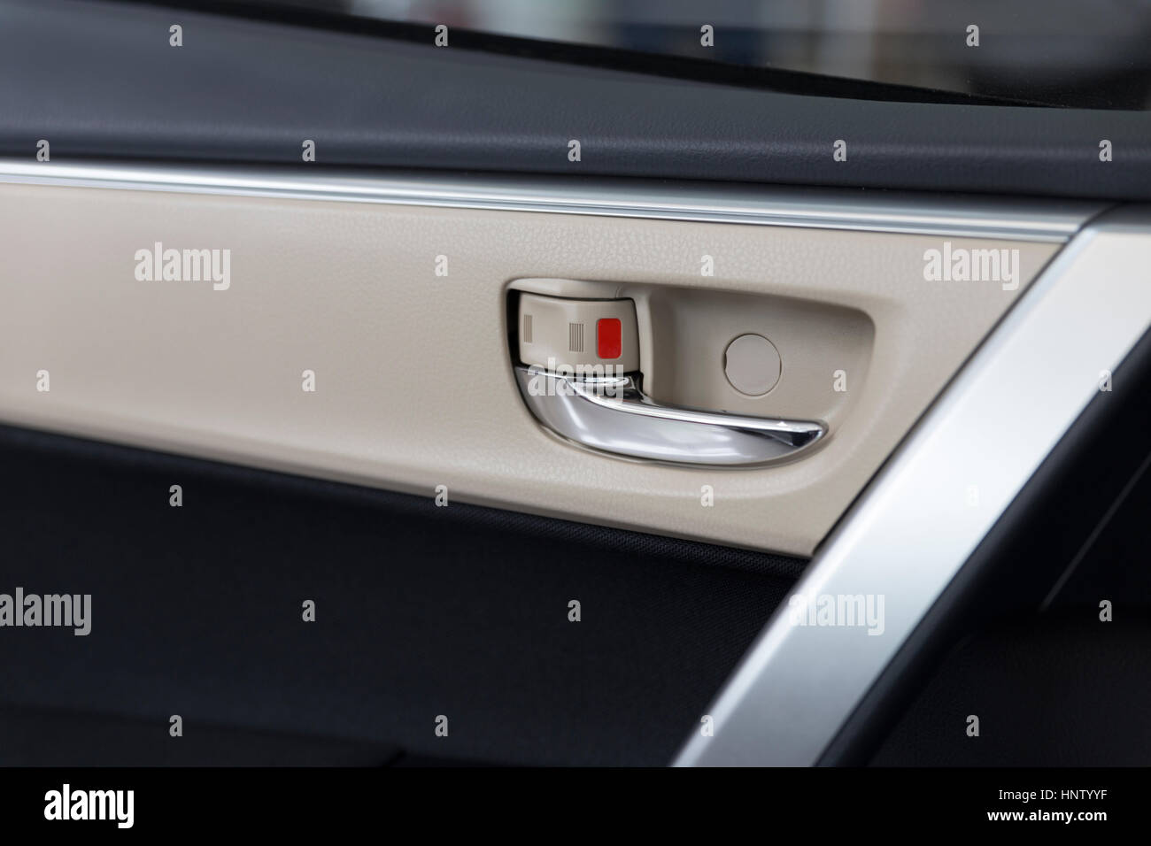 design of new car automobile door handle, selective focus Stock Photo ...