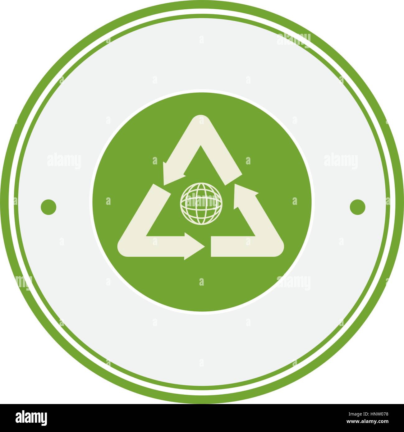 Circular frame recycle symbol vector hi-res stock photography and ...