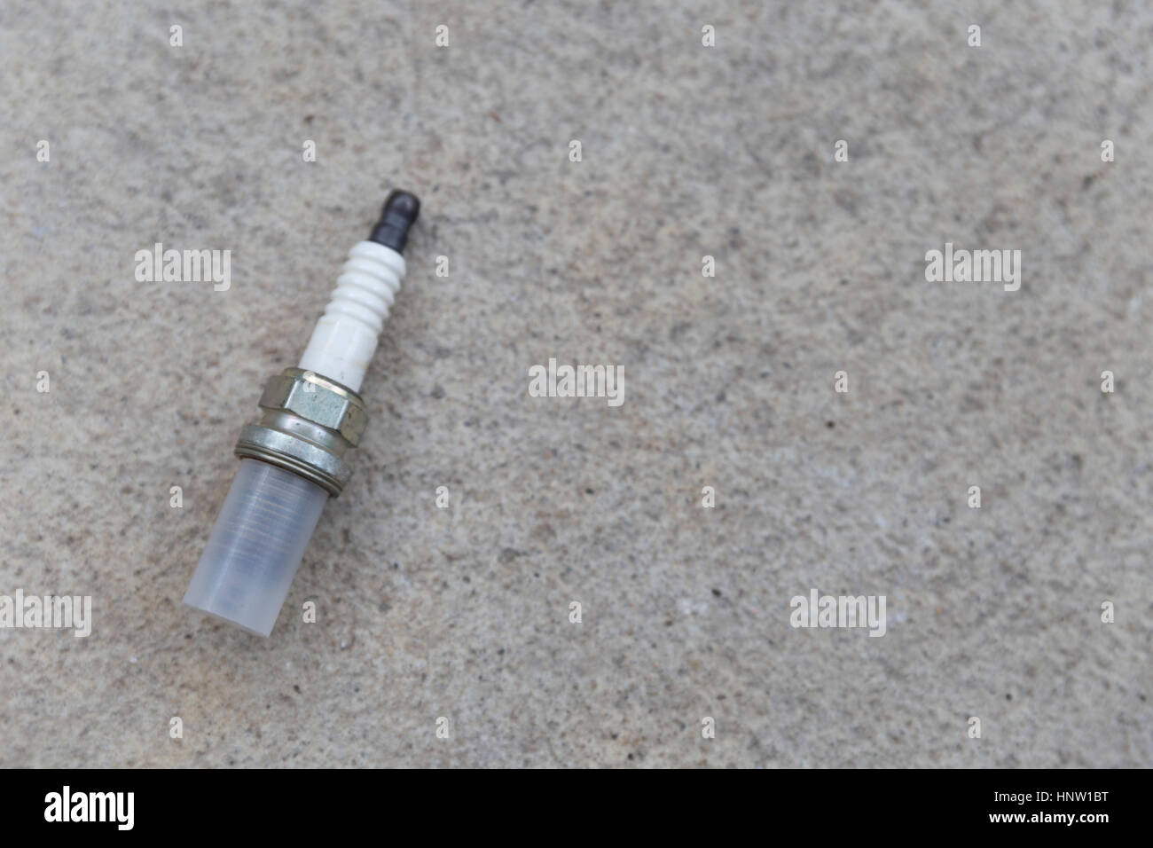 old spark plug of car automobile engine Stock Photo - Alamy