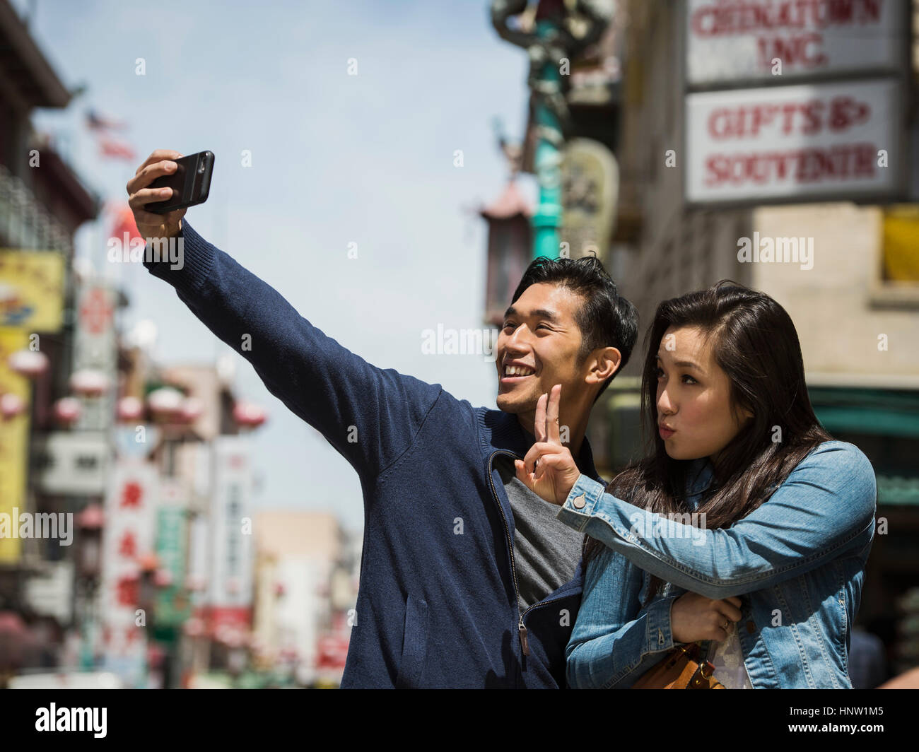Asian wife posing hi-res stock photography and images - Alamy