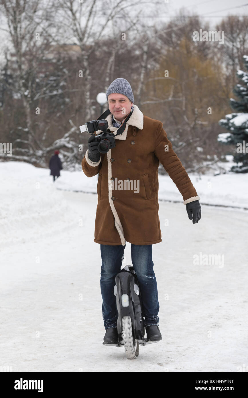 Mono wheel ride monowheel hi-res stock photography and images - Alamy
