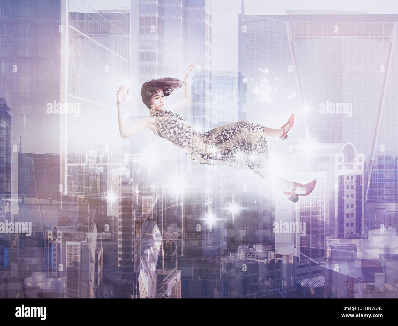 Girl floating hi-res stock photography and images - Alamy