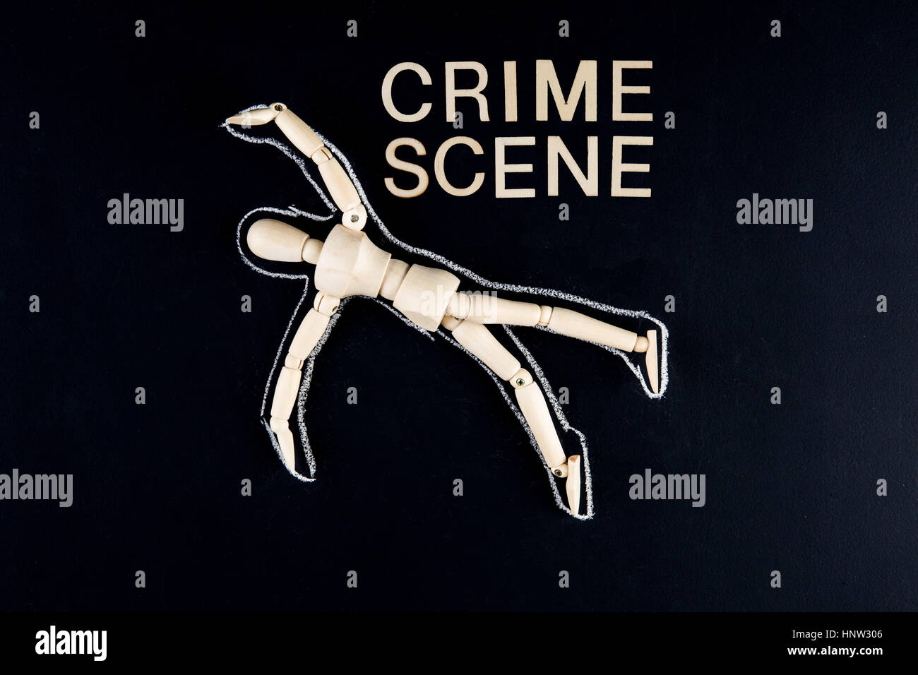 Crime scene body outline High Resolution Stock Photography and Images ...