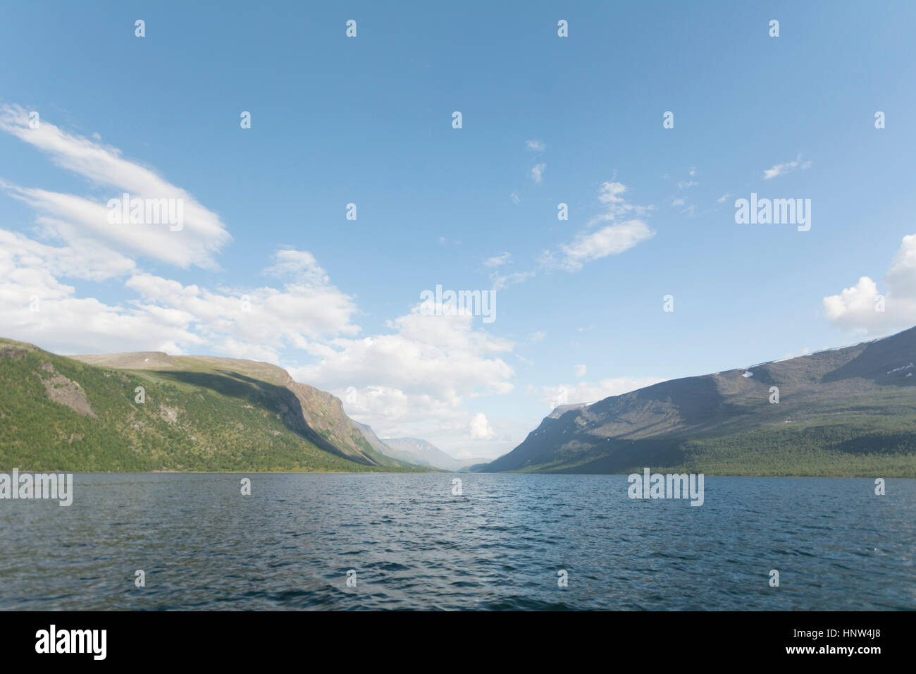 River in remote valley Stock Photo - Alamy