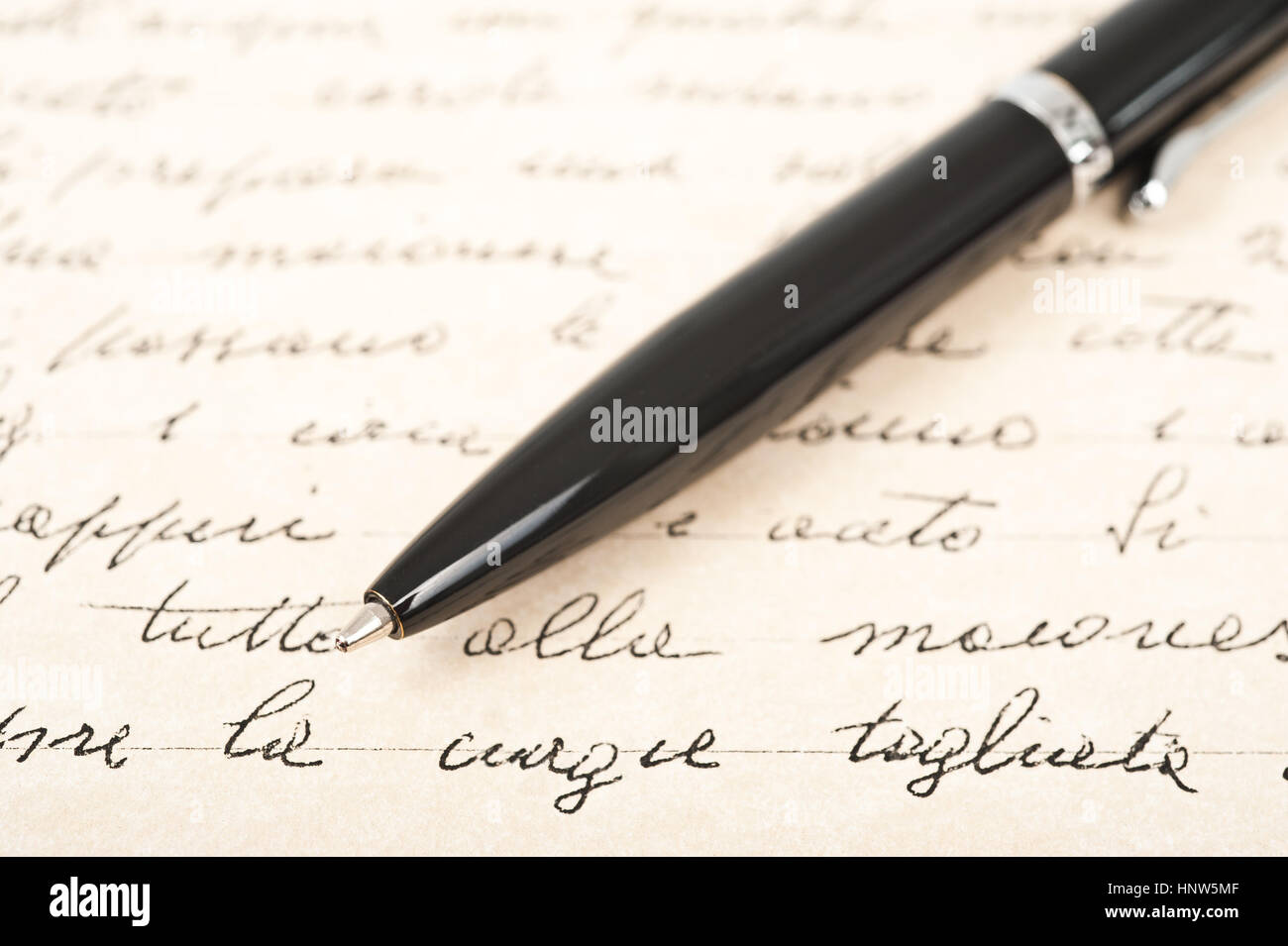 Hand written letter hi-res stock photography and images - Alamy