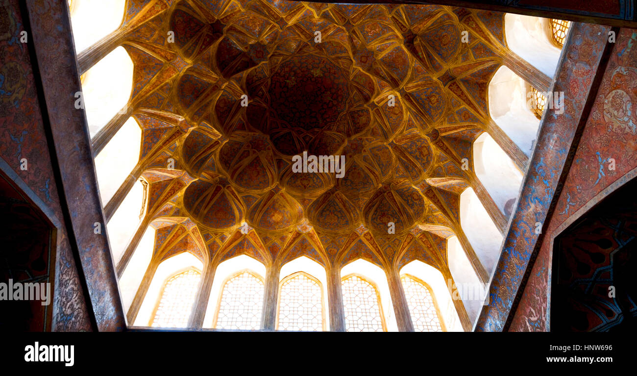 blur in iran abstract texture of the religion architecture mosque roof ...