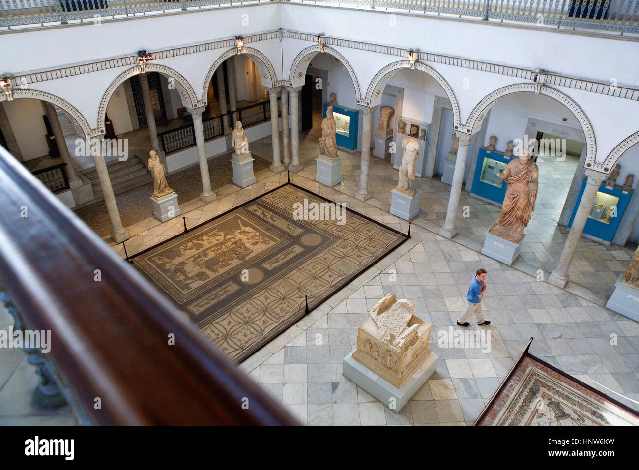 Tunisia: City of Tunis.Bardo National Museum Stock Photo - Alamy
