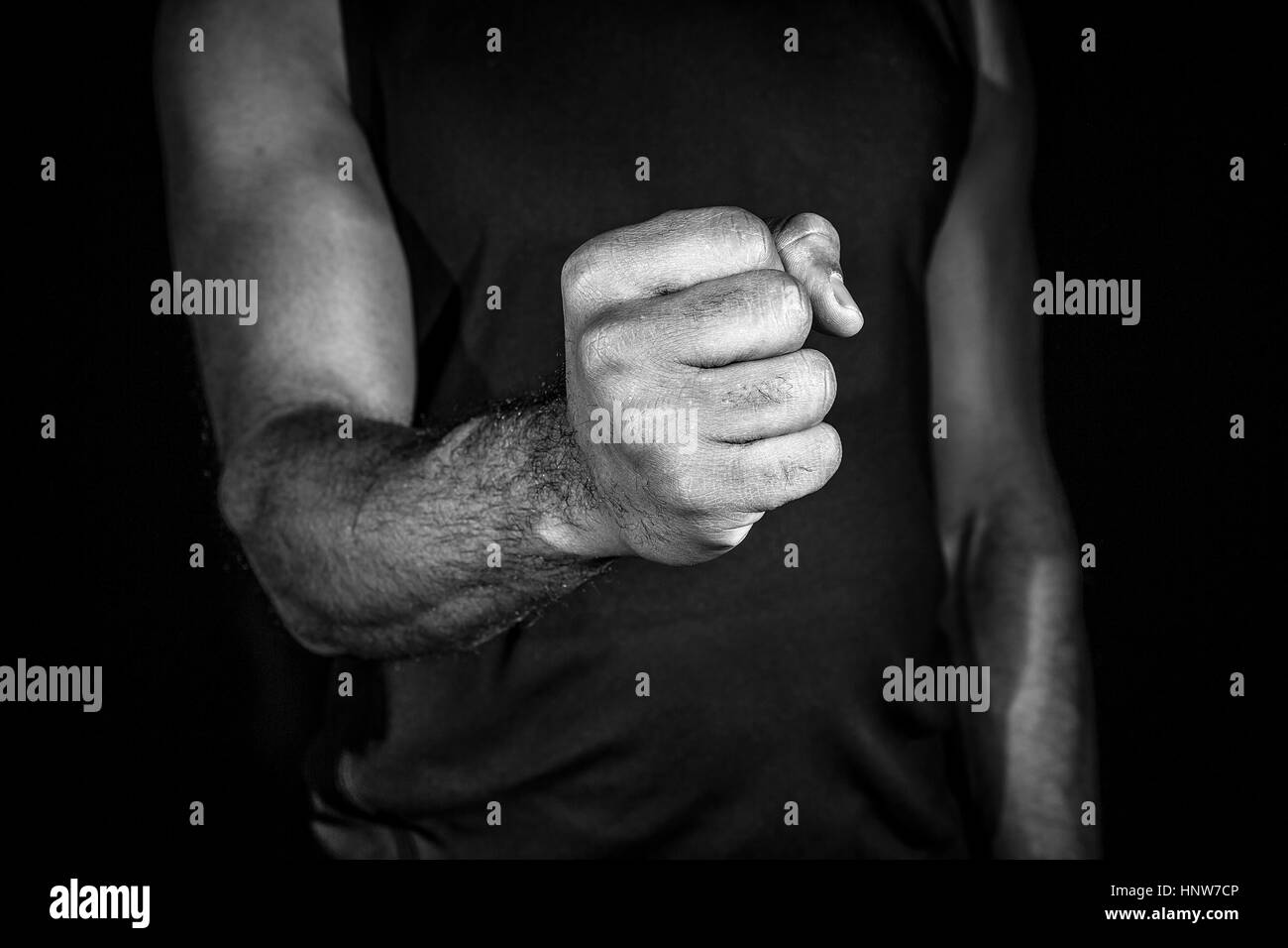 Fist Black and White Stock Photos & Images - Alamy