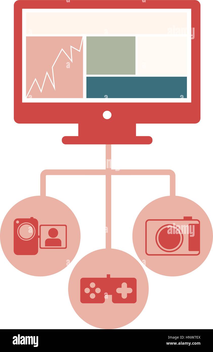 computer database server icon stock, vector illustration design Stock ...