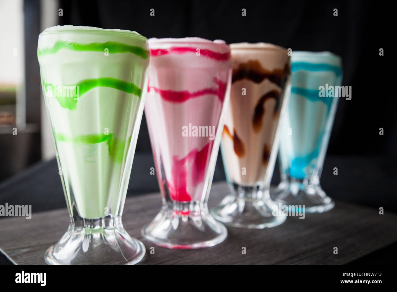 Milkshakes hi-res stock photography and images - Alamy