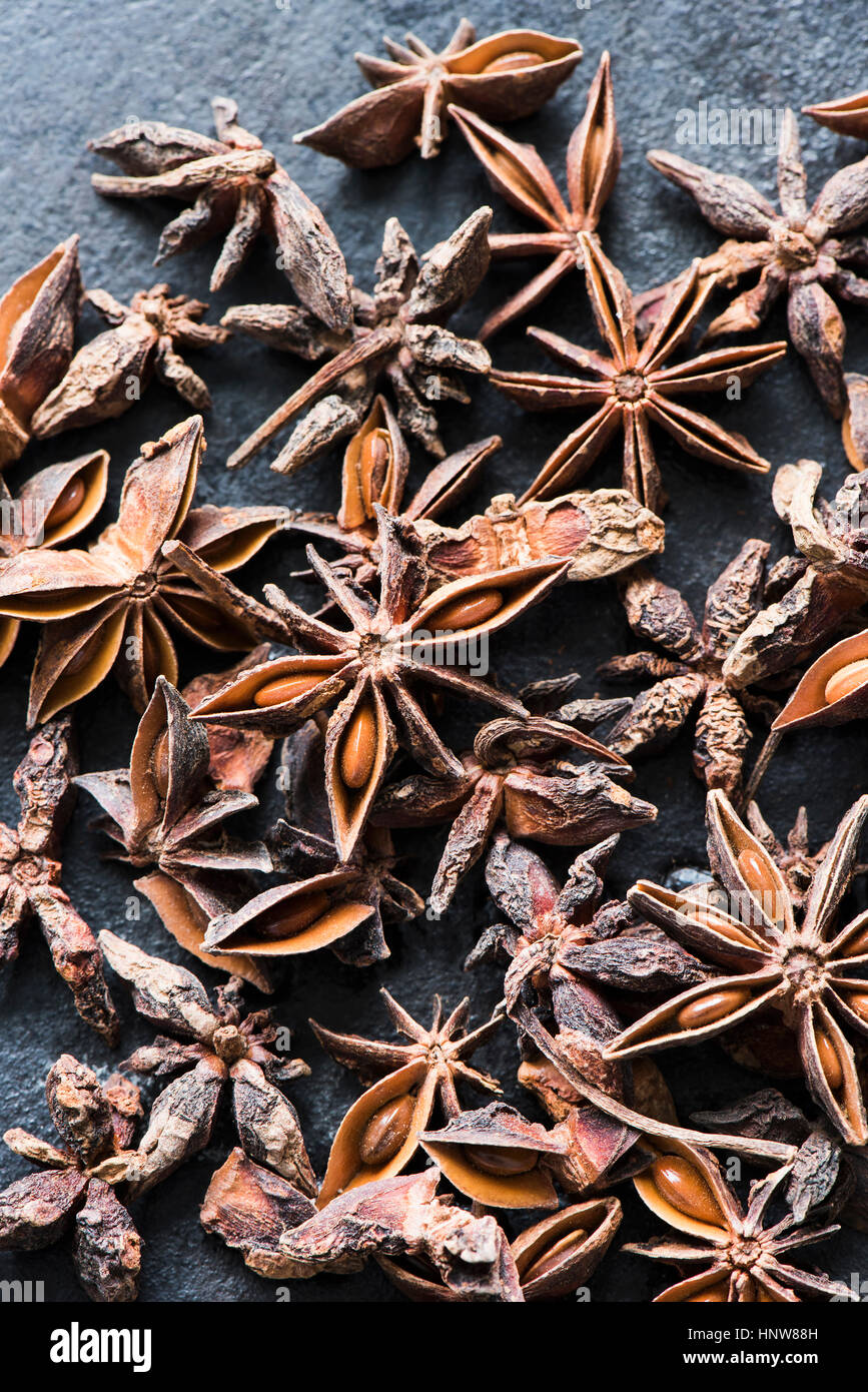 Star shaped pods hi-res stock photography and images - Alamy