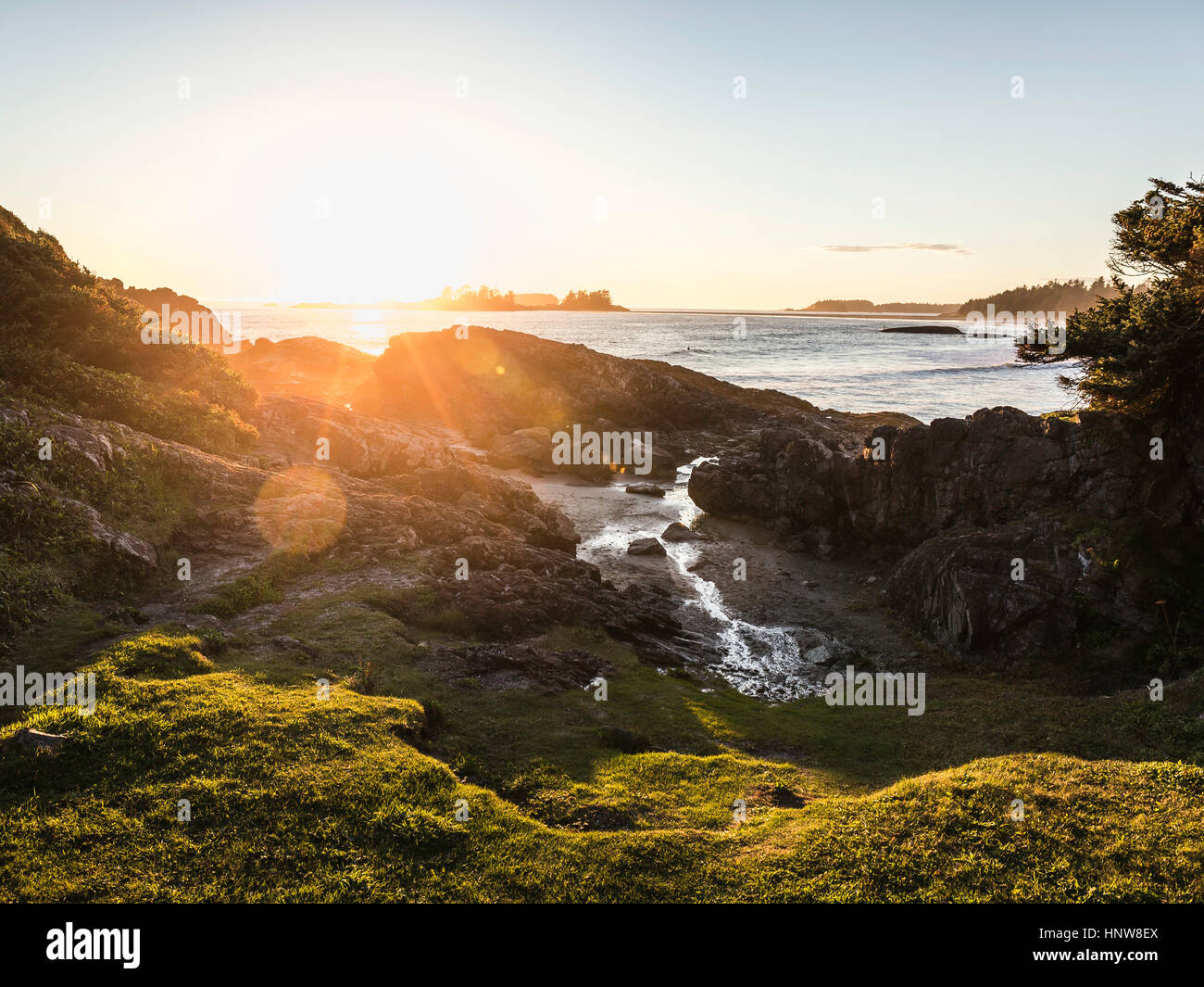 Sunset pacific rim national hi-res stock photography and images - Alamy
