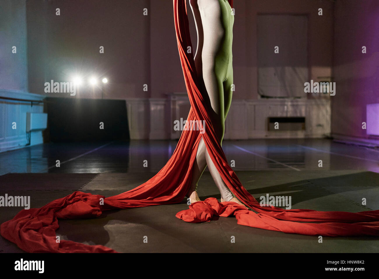 Rope acrobatics hi-res stock photography and images - Alamy