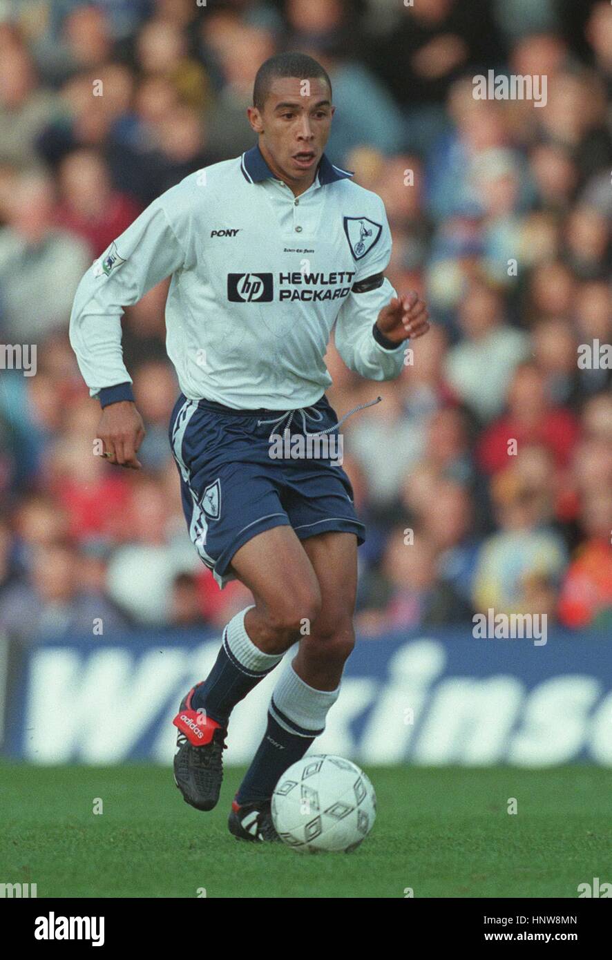 CHRIS ARMSTRONG TOTTENHAM HOTSPUR FC 12 November 1996 Stock Photo - Alamy