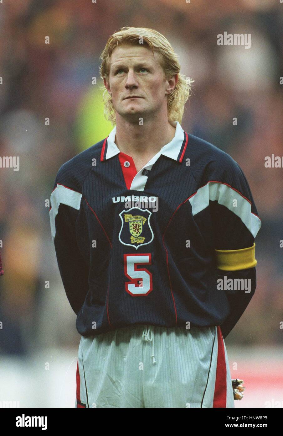 COLIN HENDRY SCOTLAND & BLACKBURN ROVERS FC 18 November 1996 Stock ...