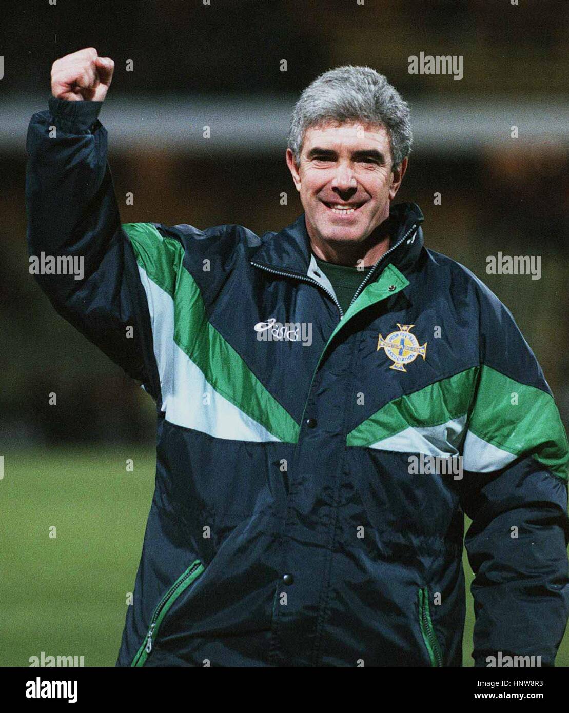 BRYAN HAMILTON GERMANY V NORTHERN IRELAND 09 November 1996 Stock Photo - Alamy