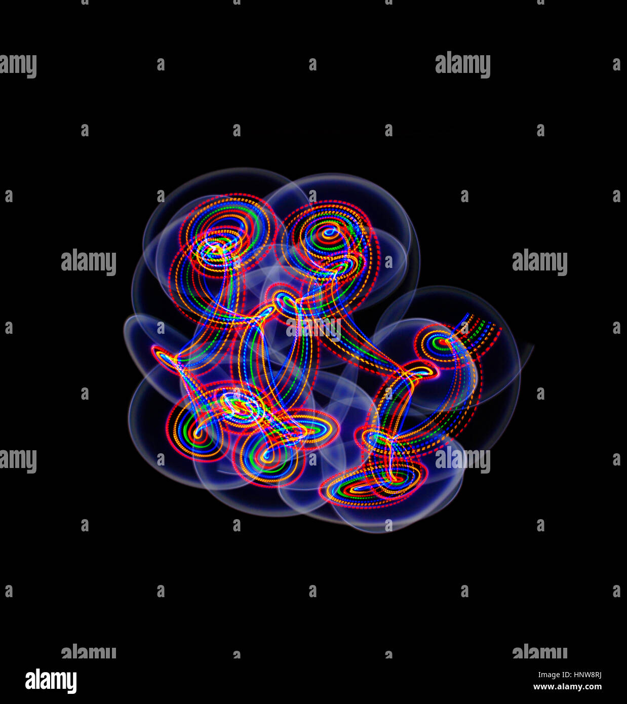 Light painting patterns Stock Photo - Alamy