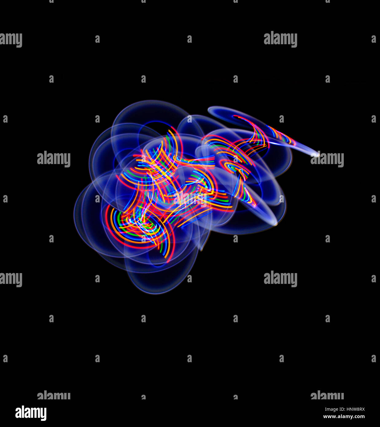Light painting patterns Stock Photo - Alamy