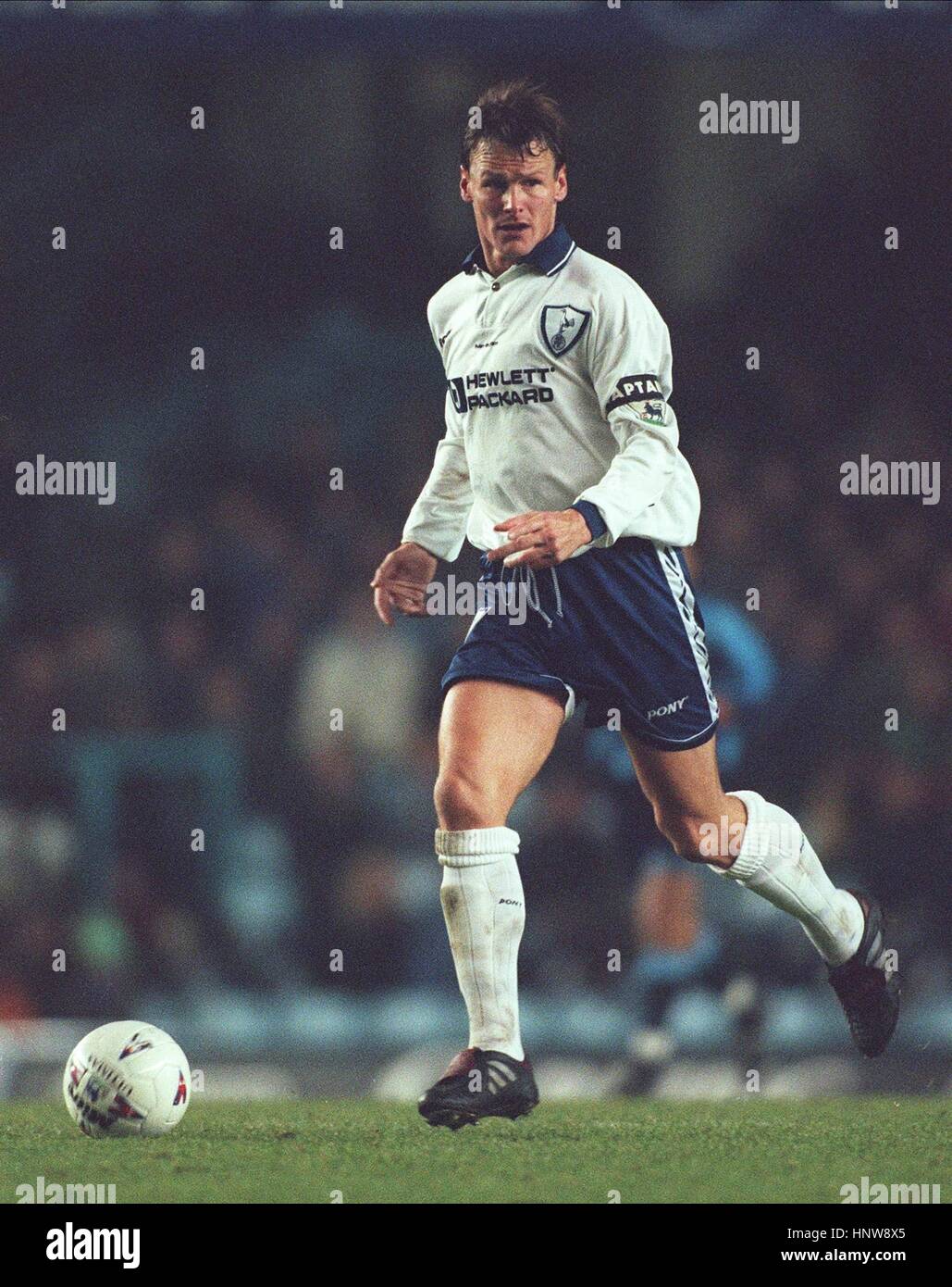 TEDDY SHERINGHAM TOTTENHAM HOTSPUR FC 18 December 1996 Stock Photo - Alamy