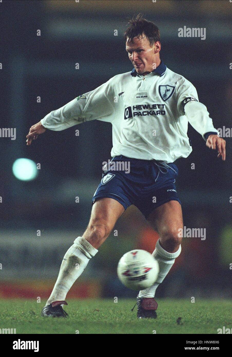 TEDDY SHERINGHAM TOTTENHAM HOTSPUR FC 18 December 1996 Stock Photo - Alamy