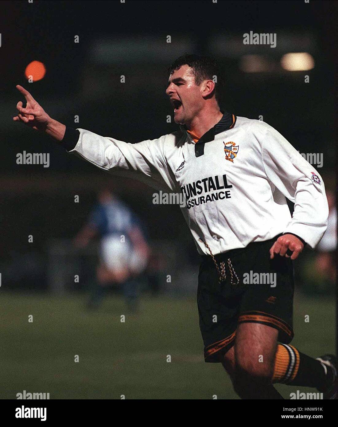 IAN BOGIE PORT VALE V EVERTON 14 February 1996 Stock Photo - Alamy