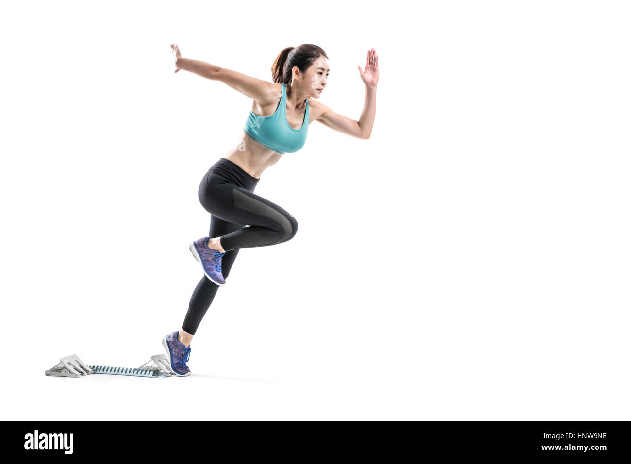 Athlete running hi-res stock photography and images - Alamy