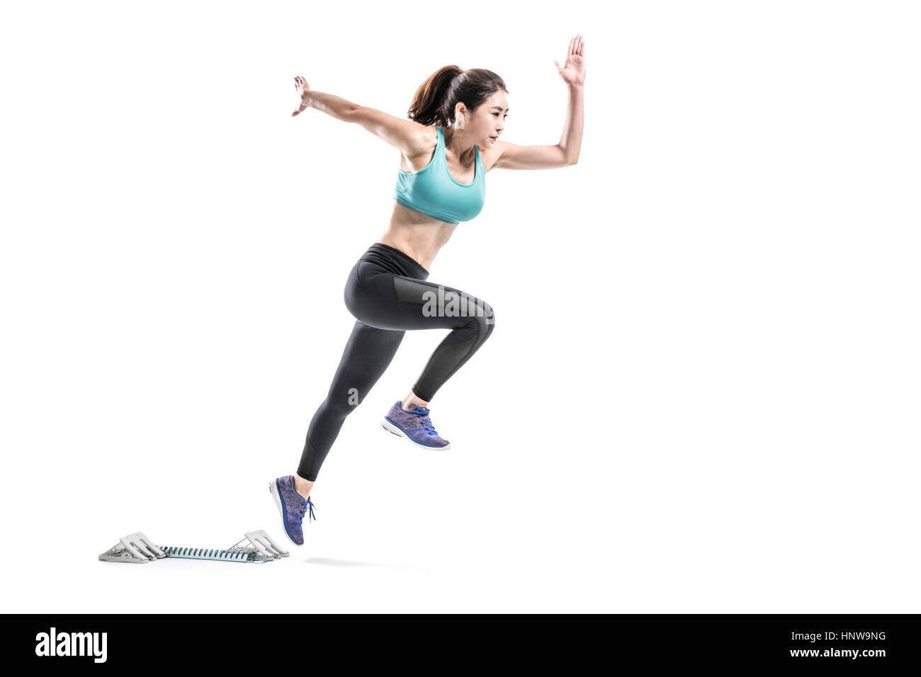 Athlete running hi-res stock photography and images - Alamy