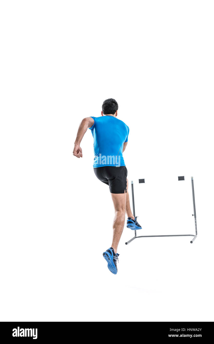 Athlete hurdle practice hi-res stock photography and images - Alamy