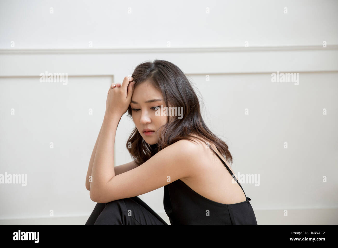 Female gloomy hi-res stock photography and images - Alamy