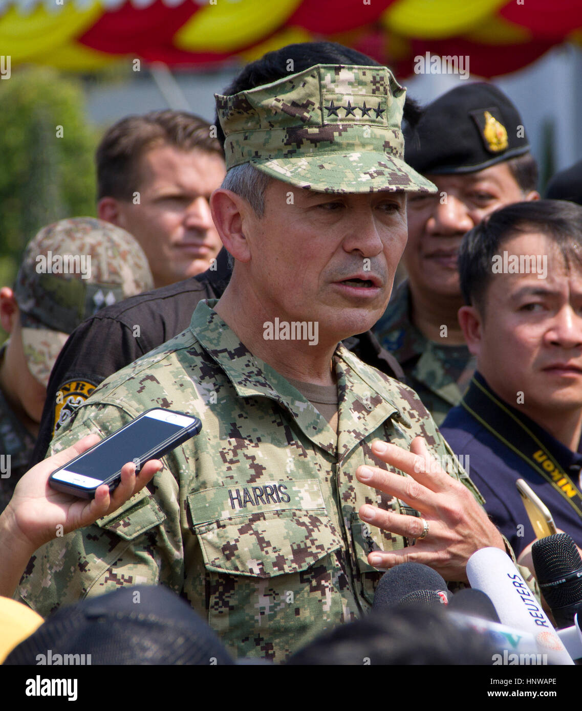 Harry Binkley Harris, Jr, Admiral in the United States Navy 24th ...