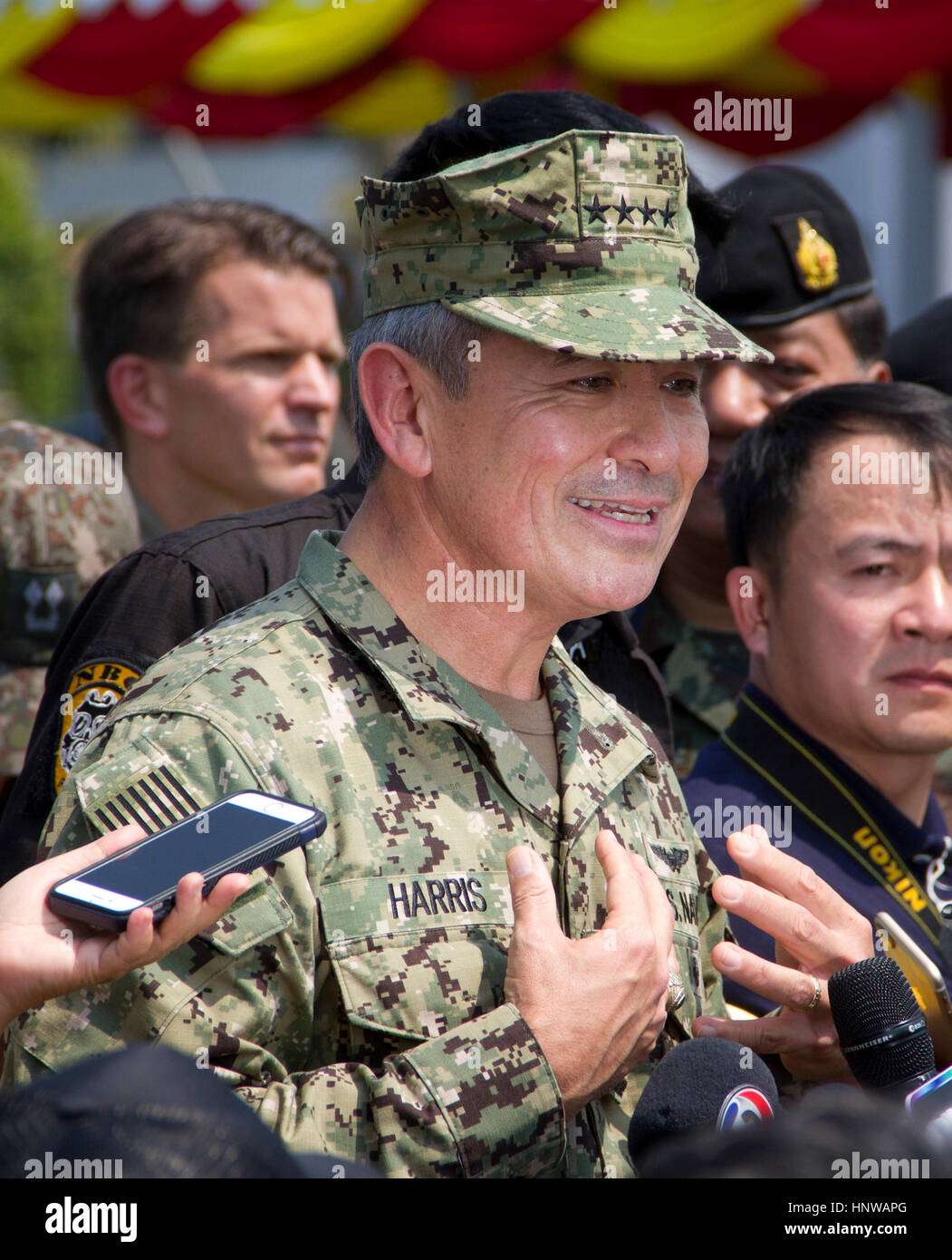 Harry Binkley Harris, Jr, Admiral in the United States Navy 24th ...