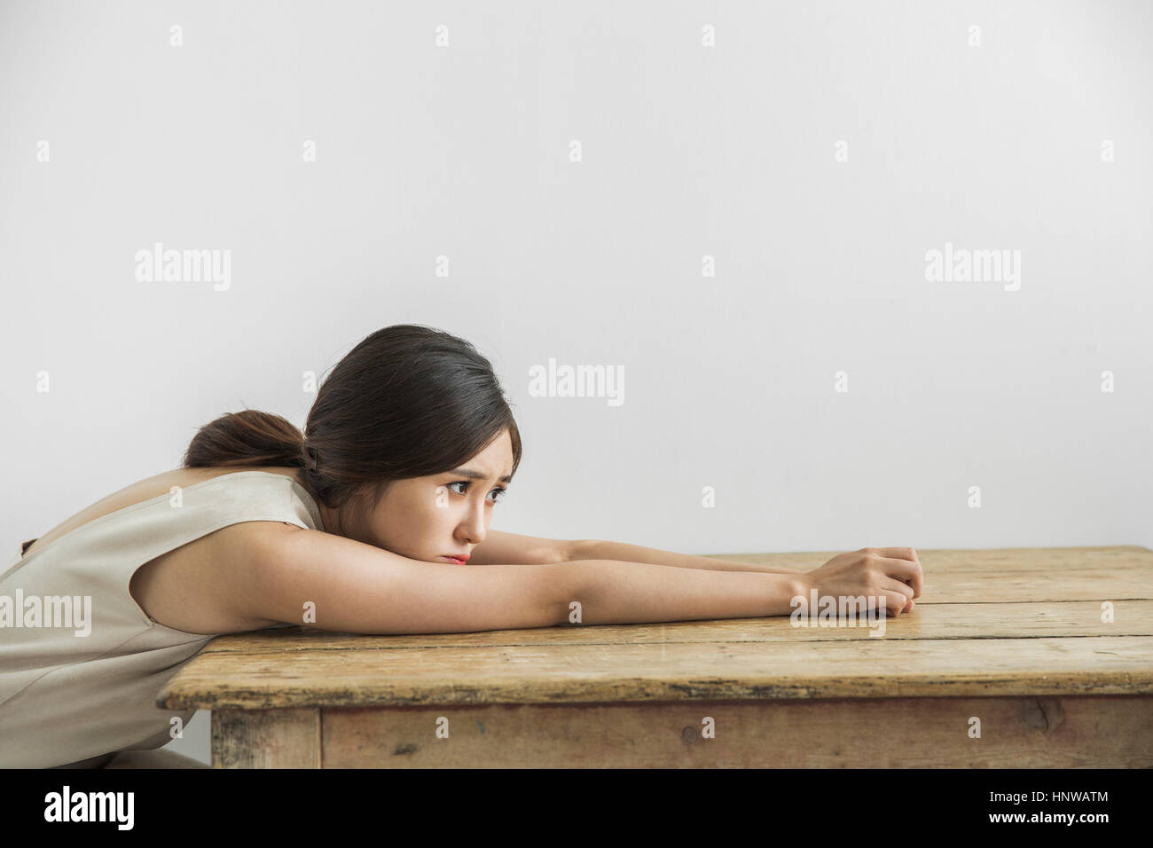 Depressed young women hi-res stock photography and images - Alamy