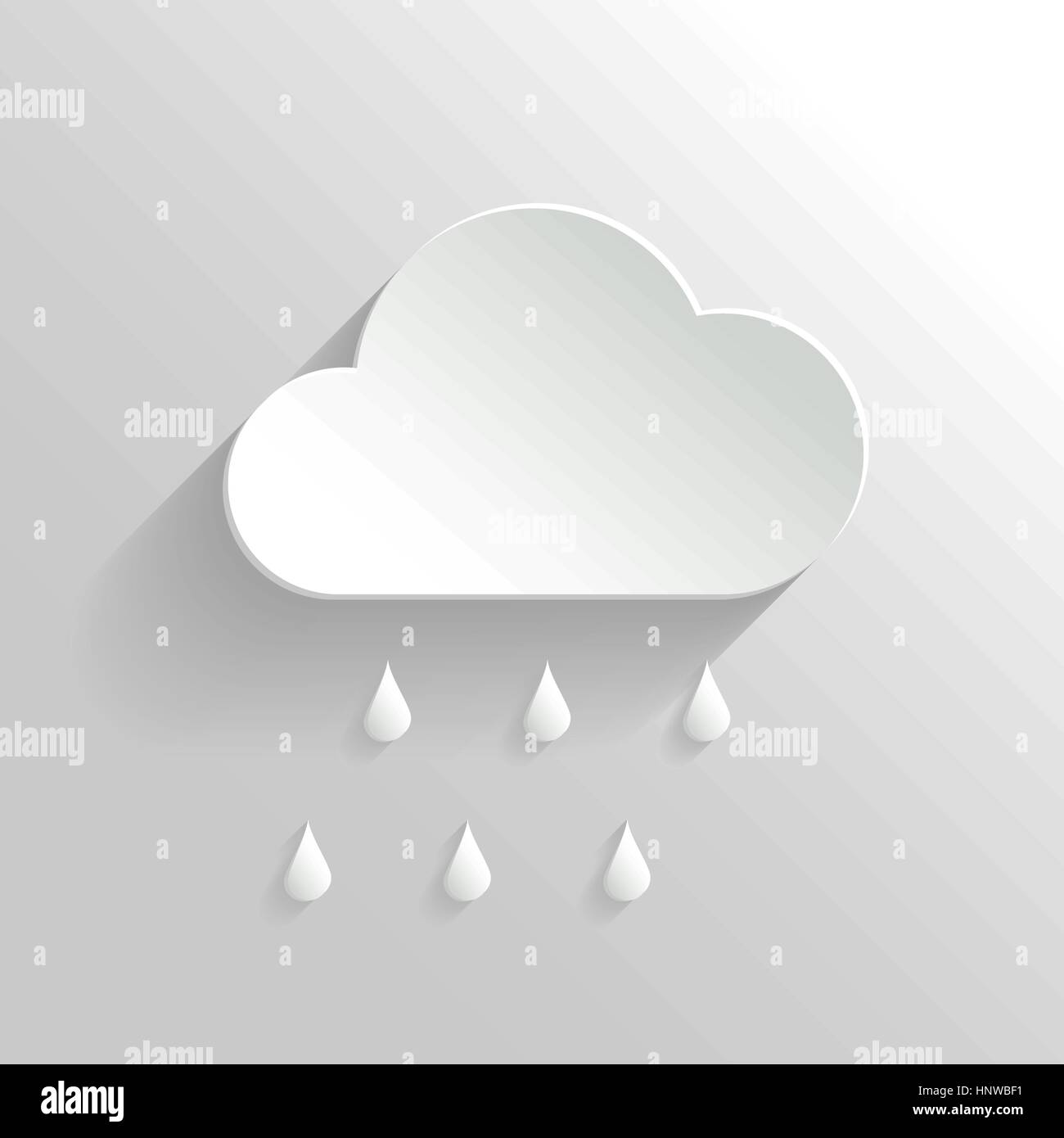 Cloud sky rainy nature Stock Vector Images - Alamy