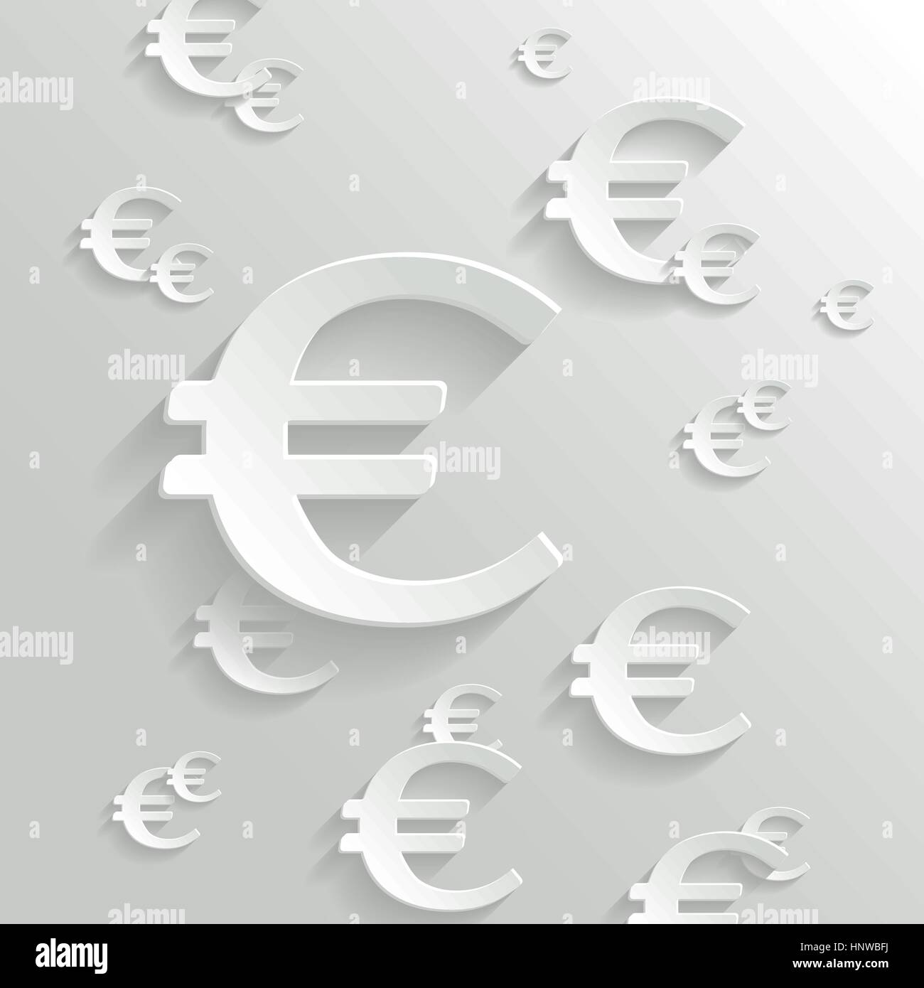 Abstract Background with Euro Symbol Stock Vector Image & Art - Alamy