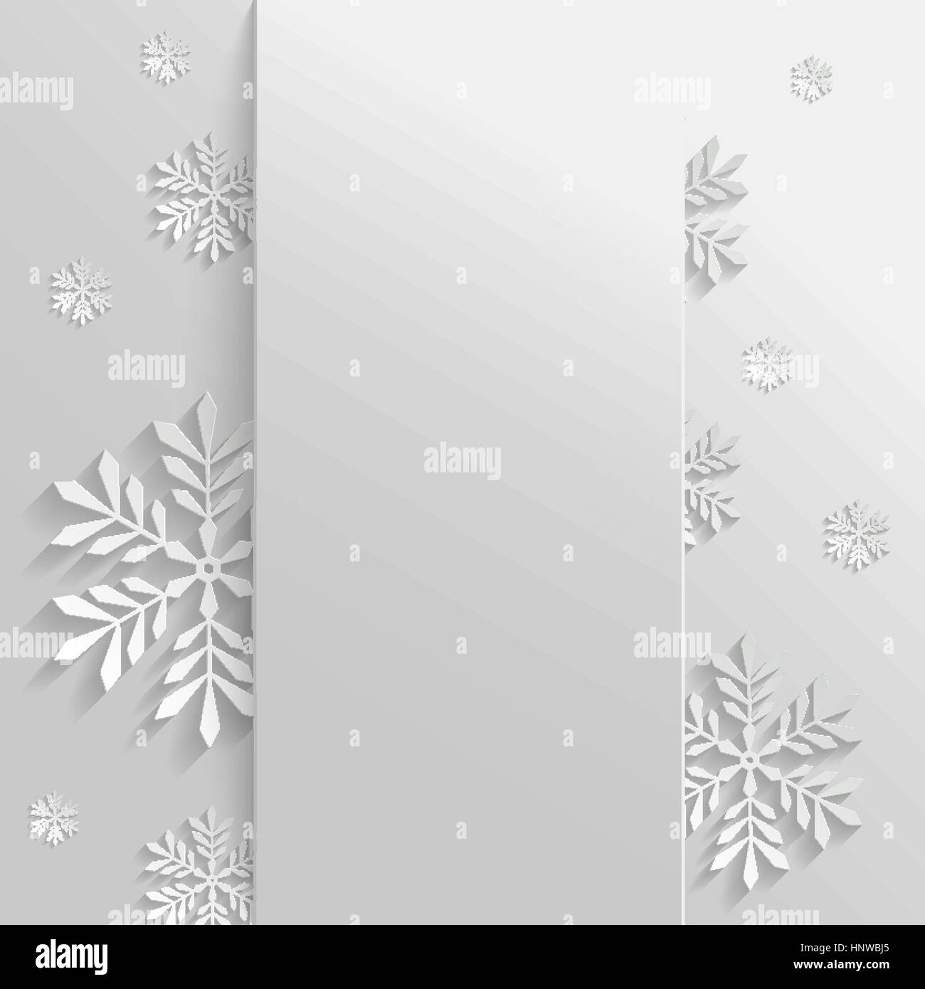 Vector snowflake background Black and White Stock Photos & Images - Alamy