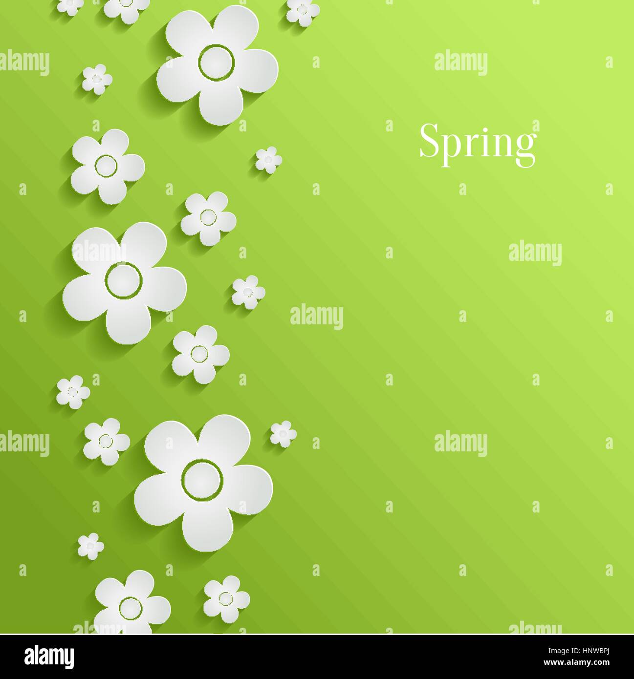 Spring summer background vintage Stock Vector Images - Alamy