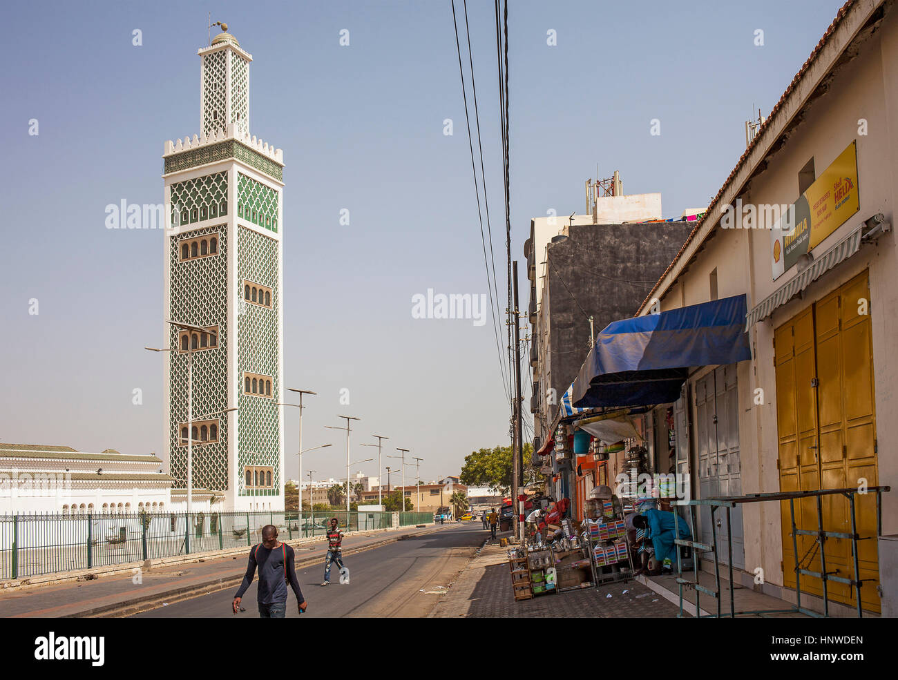 Great Mosque, Dakar, Senegal Stock Photo - Alamy